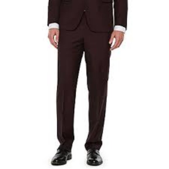 jf j.ferrar | Pants | Jf Jferrar Merlot Pulse Classic Fit Suit Pants ...